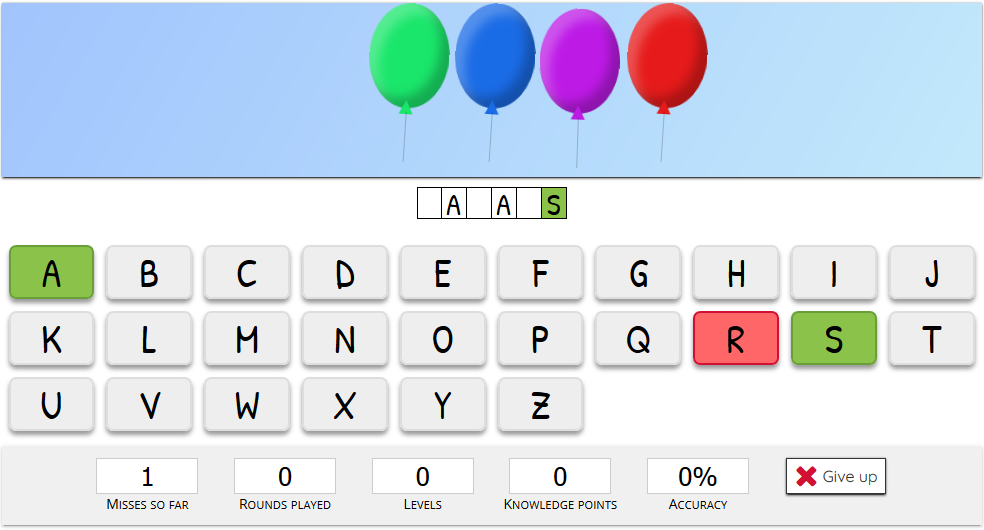 New Game Template For Guessing Words New Site Function Helpful Games