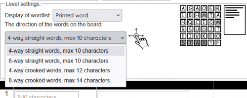 Improved letter board games - Upgraded game - Helpful Games
